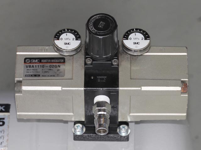 中古機械 情報No.186482 増圧器付タンク SMC VBA1110-02GN+VBAT05の写真｜中古機械ならミサカ機械へ!
