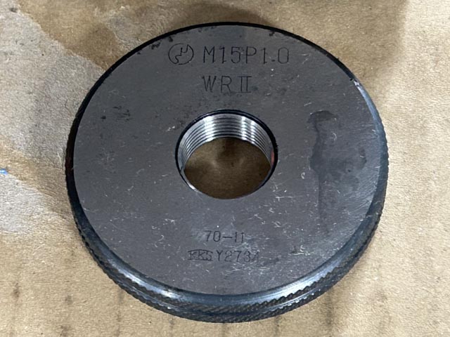 中古機械 情報No.211979 ねじゲージ 黒田(KKS) M15P1.0 WRIIの写真｜中古機械ならミサカ機械へ!