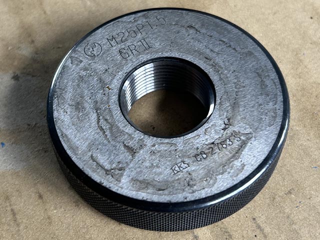中古機械 情報No.211984 ねじゲージ 黒田(KKS) M25P1.5 GRIIの写真｜中古機械ならミサカ機械へ!