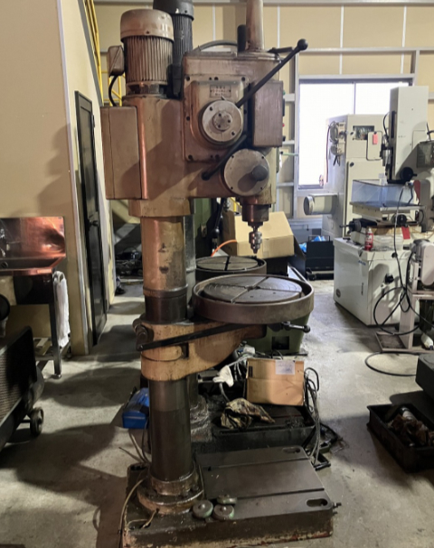 中古機械 情報No.212477 直立ボール盤 紀和鉄工所 1973 KUD-550Fの写真｜中古機械ならミサカ機械へ!